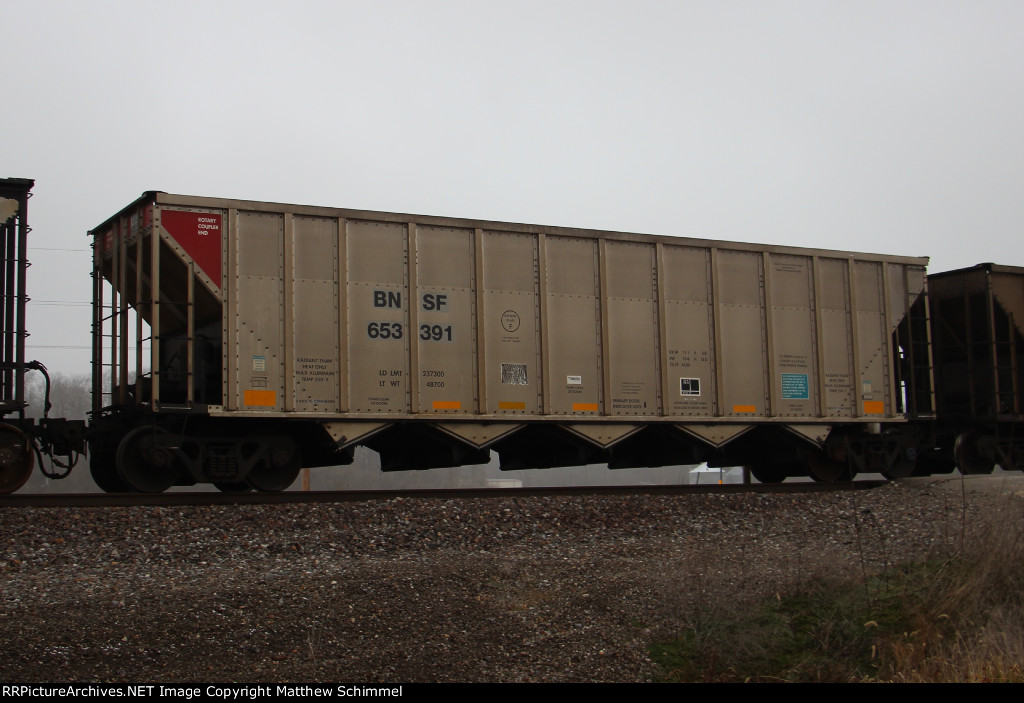 BNSF 5 Bay Coal Hopper